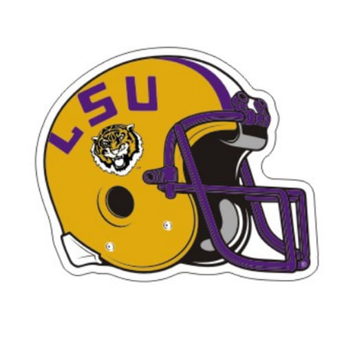 LSU Tigers 4" Reflective Helmet Decal | Stickers/Decals - sport-seasons ...